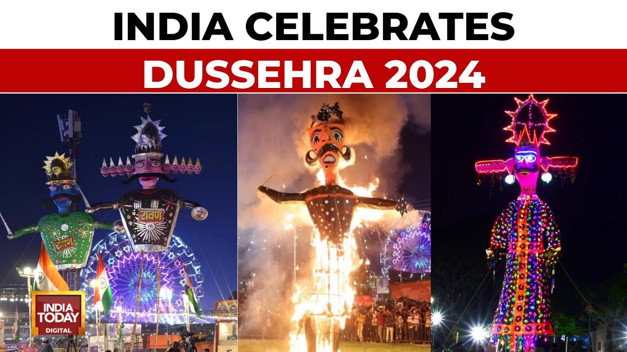 Dussehra Celebrations LIVE: Vijayadashami Celebrations | India ...