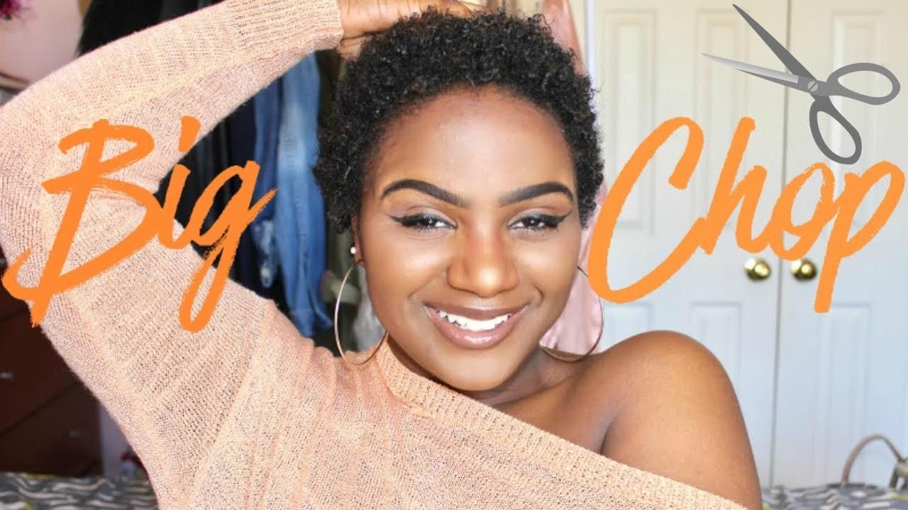 MY BIG CHOP | Natural Hair Journey - YouTube