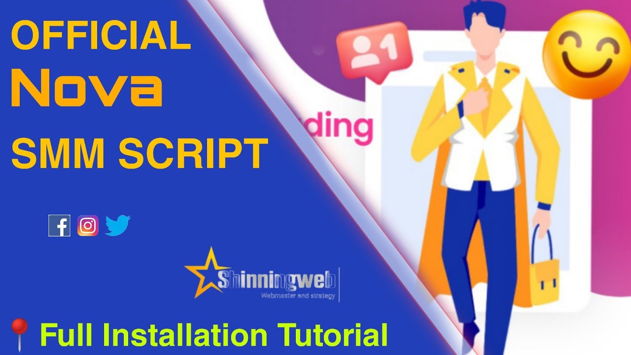 How To Make SMM Panel | Official Nova Smm Panel Script Installation ...