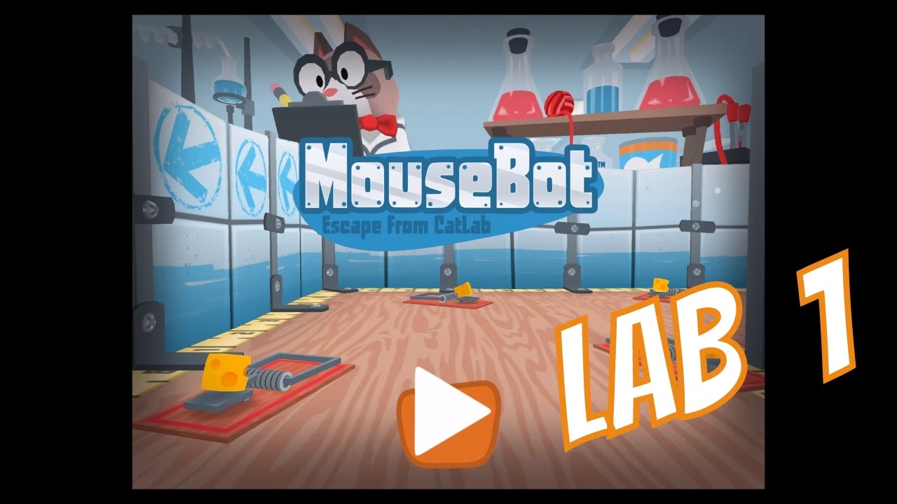 MOUSEBOT ESCAPE FROM CATLAB LAB 1 - YouTube