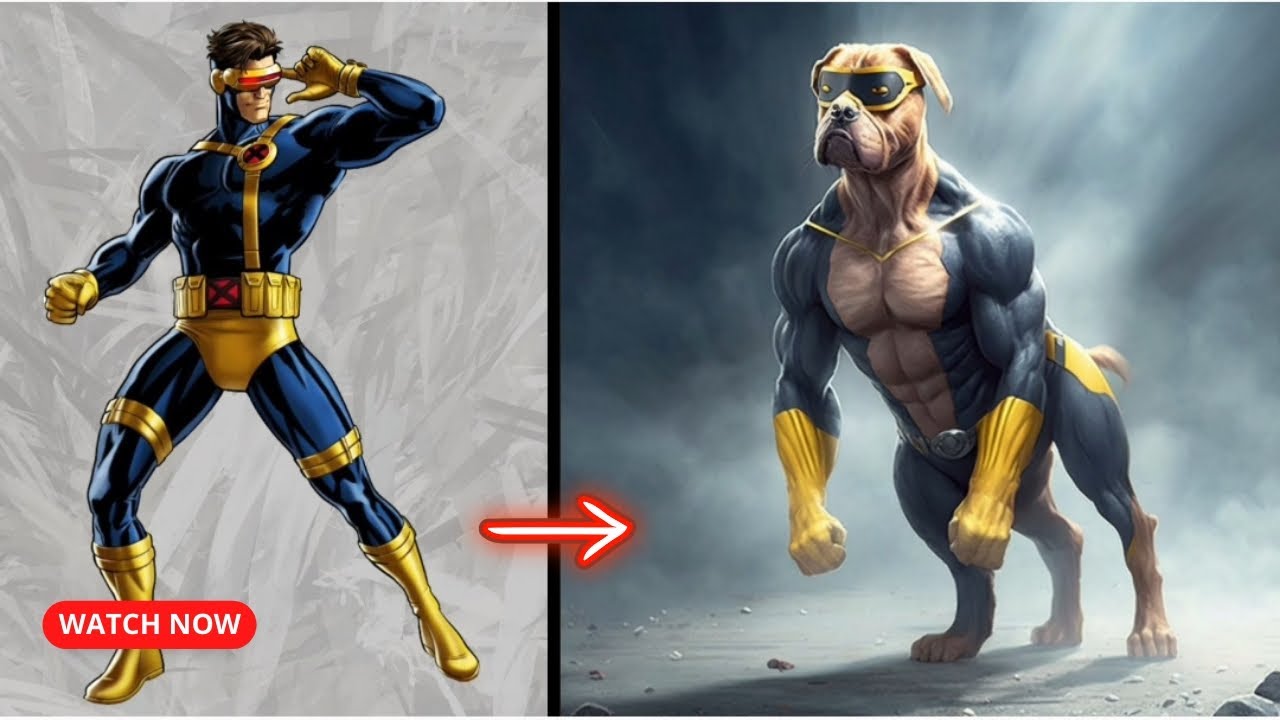 Unbelievable! Watch Superheroes Become Dogs in This Epic Video! - YouTube