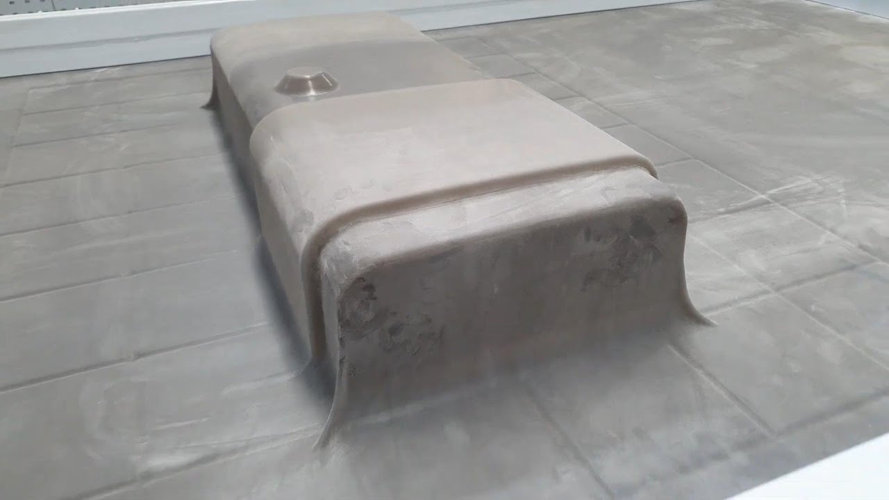 Silicone Sheet For Thermoforming Vacuum Press To Bend Solid Surface To U Shape - YouTube