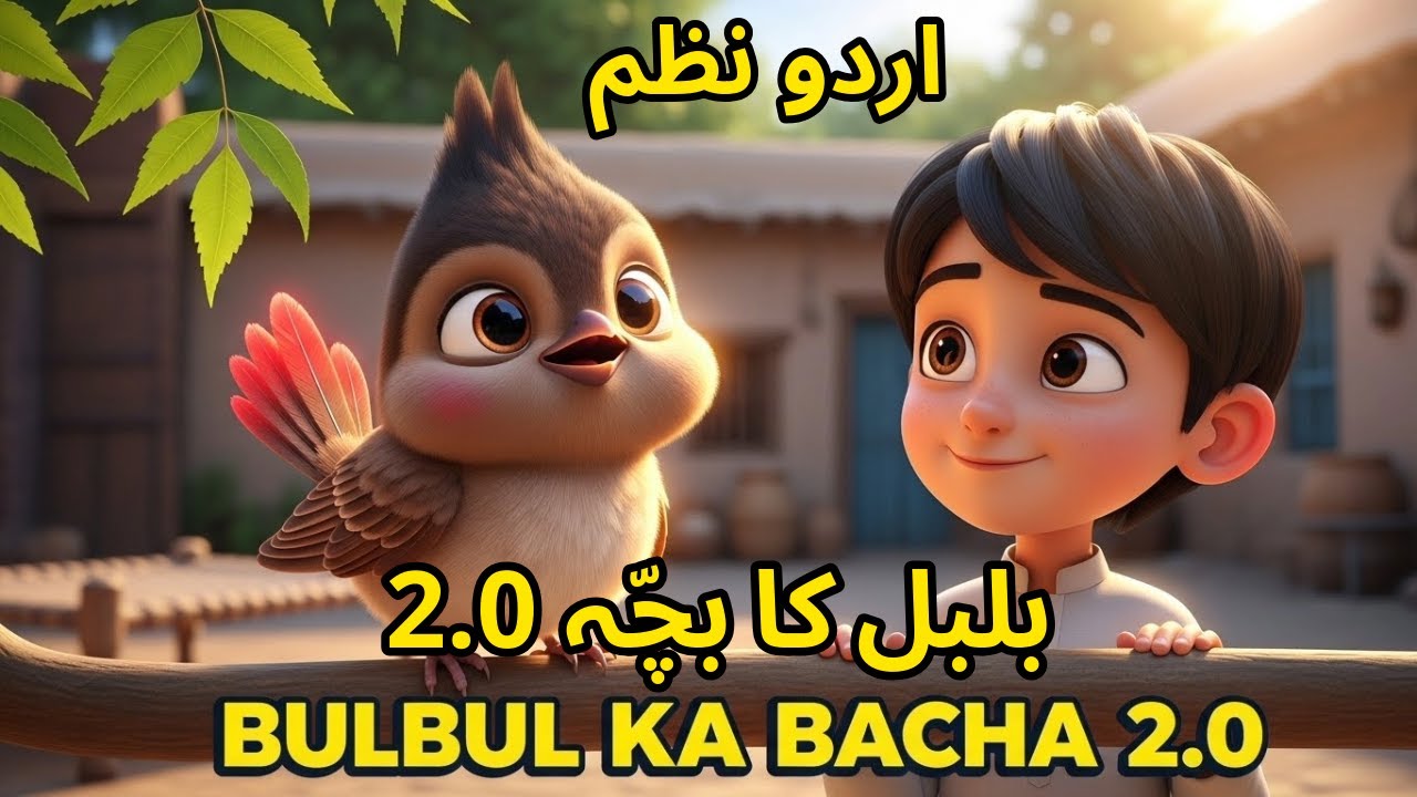 Bulbul Ka Bacha 2.0 | بلبل کا بچہ 2.0 | Cute 3D Animation Pakistan ...
