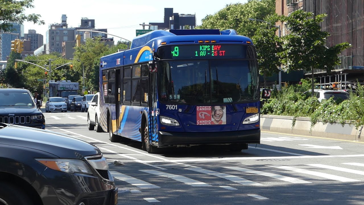 MTA NYCT Bus: 2018 New Flyer XD40 Xcelsior M9 Bus #7601 at Essex St-E ...