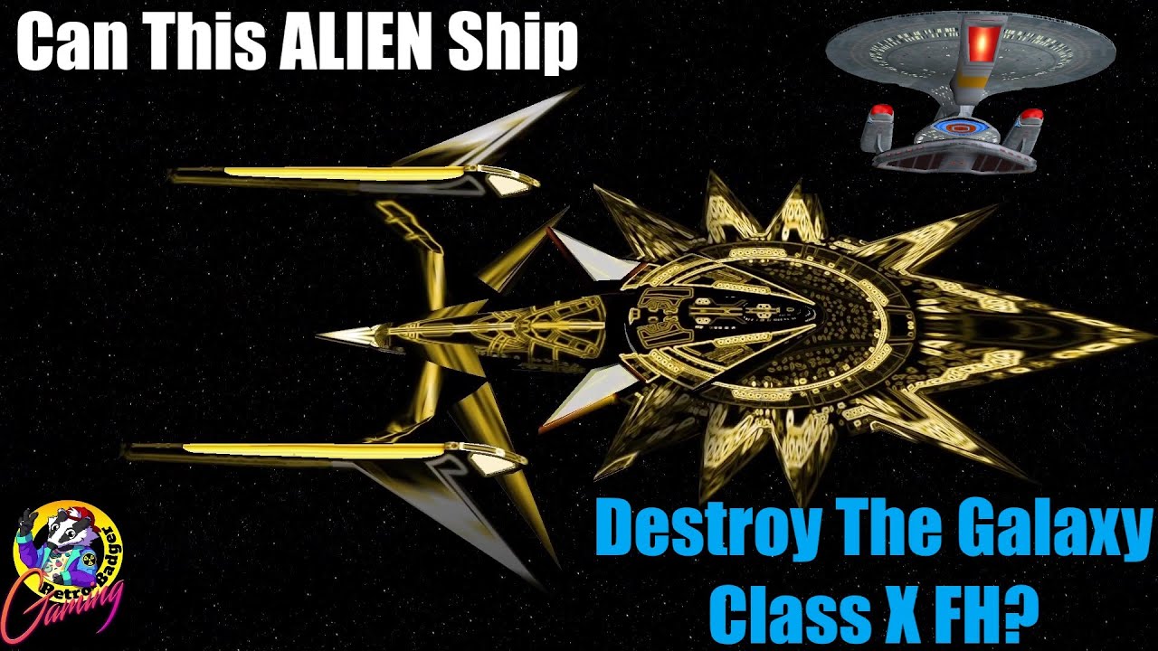 Aliens ATTACK Galaxy Class X From Hell - Star Trek Ship Battles ...