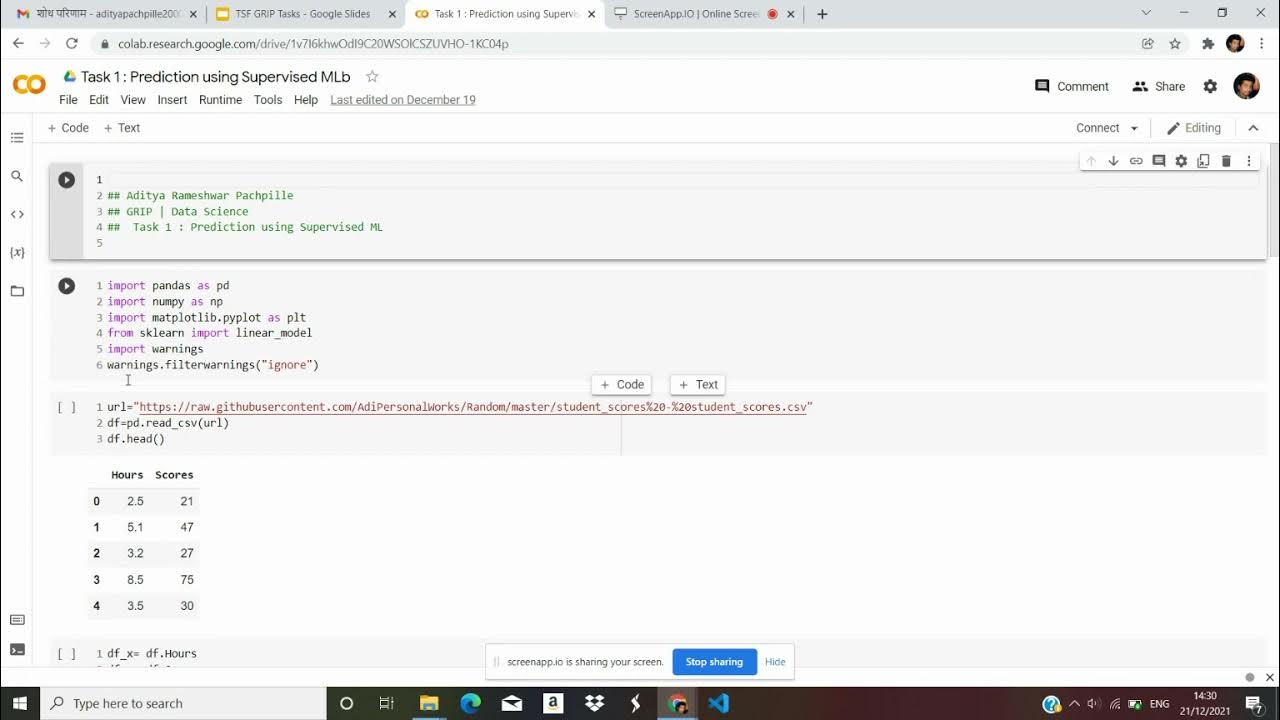 The Sparks Foundation internship I have successfully completed Task1_Prediction_using_Supervised ...