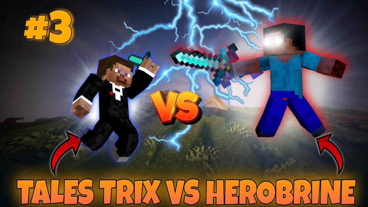 HEROBRINE HUNTED ME DOWN 😱 The Ultimate Minecraft Horror Battle ...