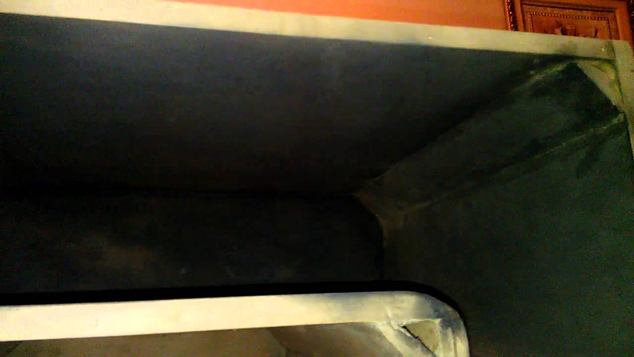 American bass subwoofer box build - YouTube