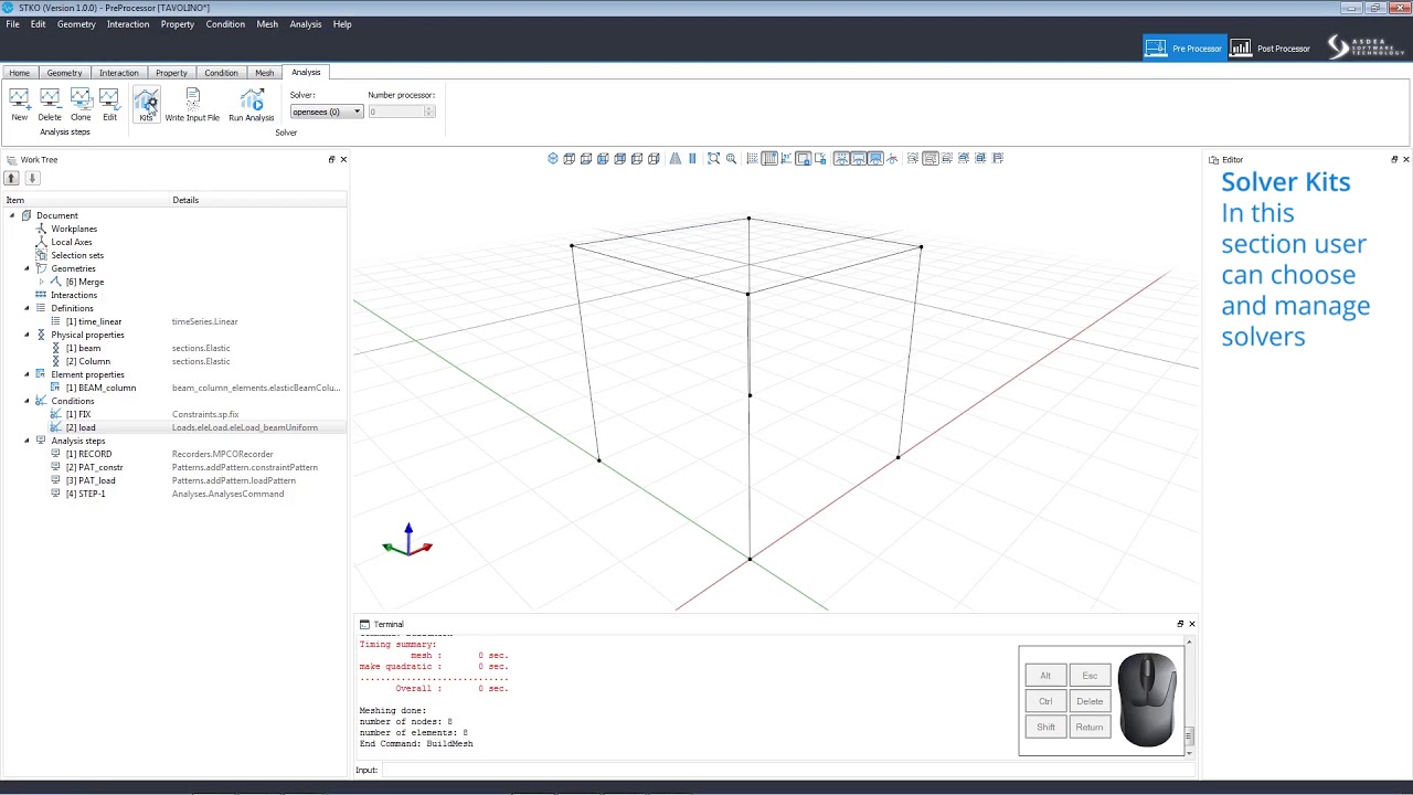 T8 | Analysis Steps and Solver - YouTube