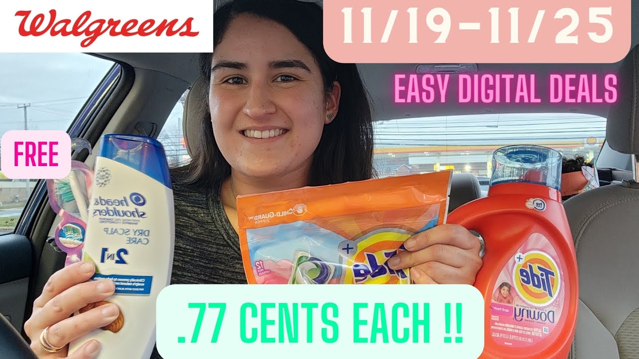 🔥Walgreens Haul 11/19-11/25 | Laundry care and personal care .77 cents ...