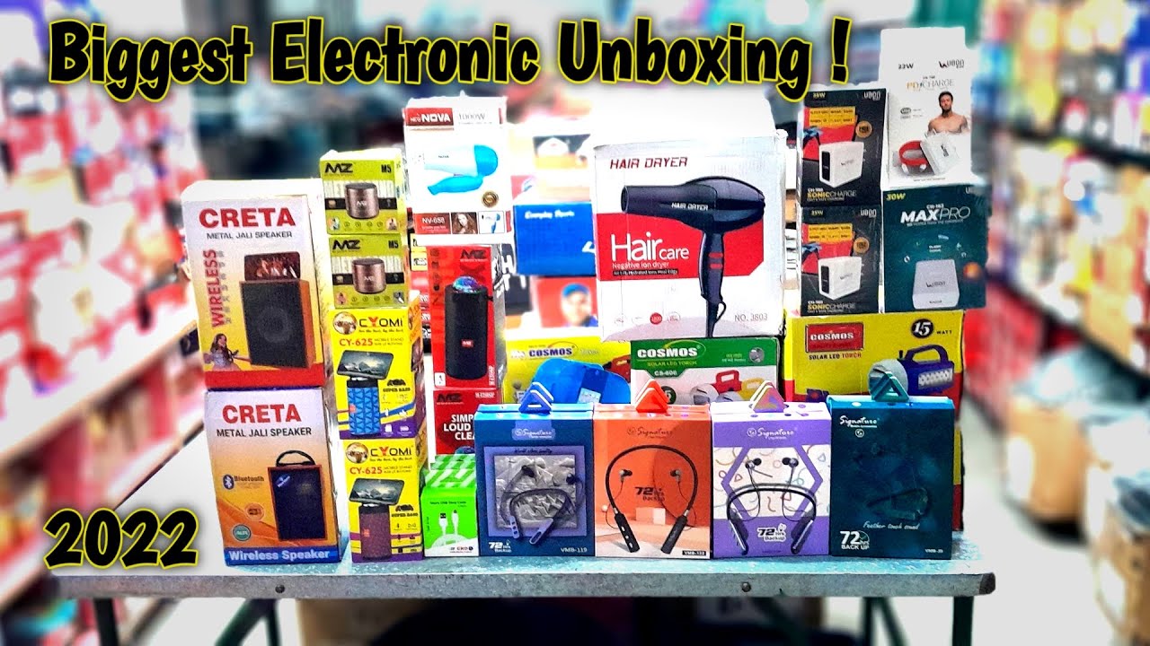 Biggest Electronic Unboxing ! - YouTube
