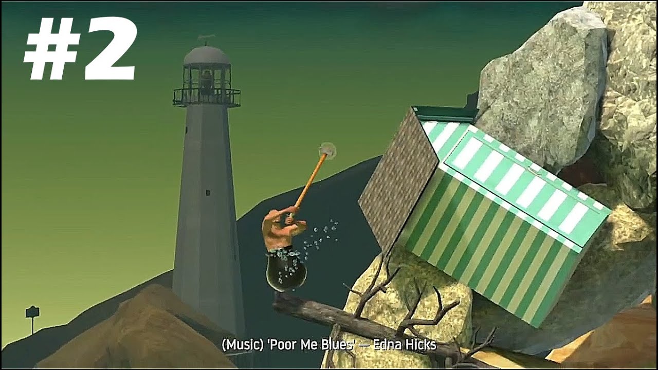 Getting Over It Part 2 - No Commentary - YouTube