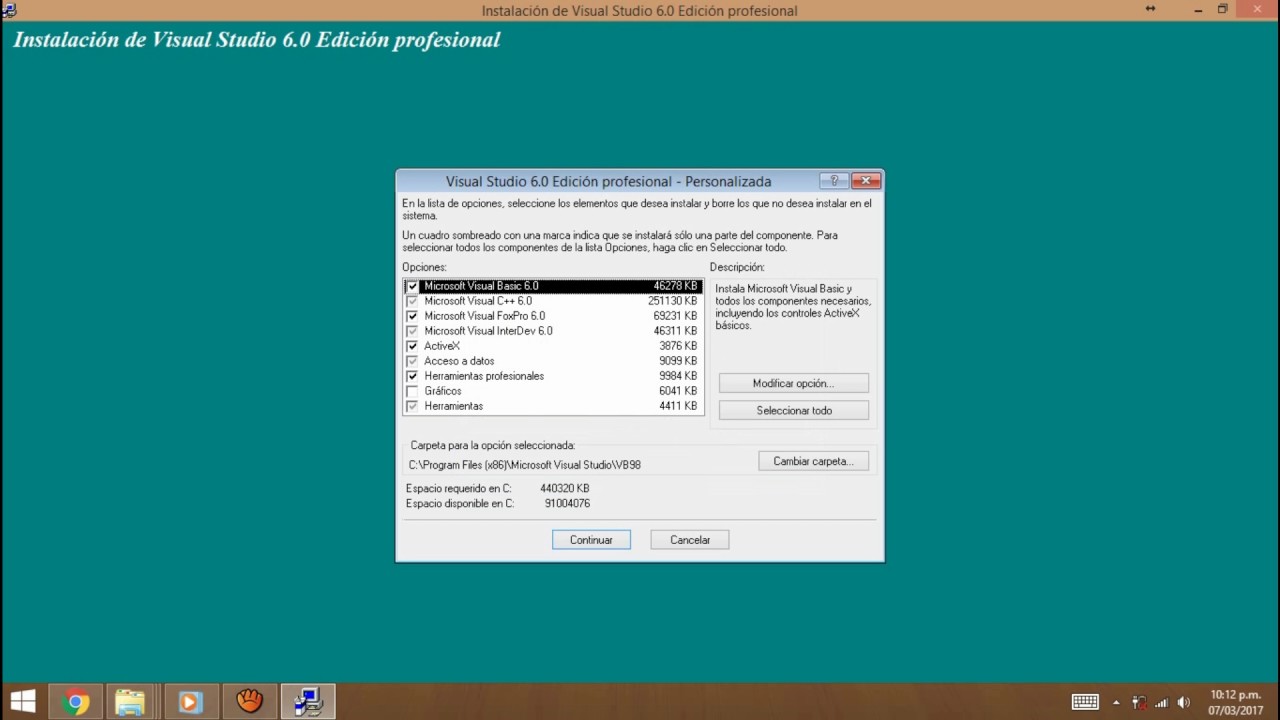 CÓMO DESCARGAR E INSTALAR VISUAL BASIC 6.0 (Cualquier Windows) - YouTube