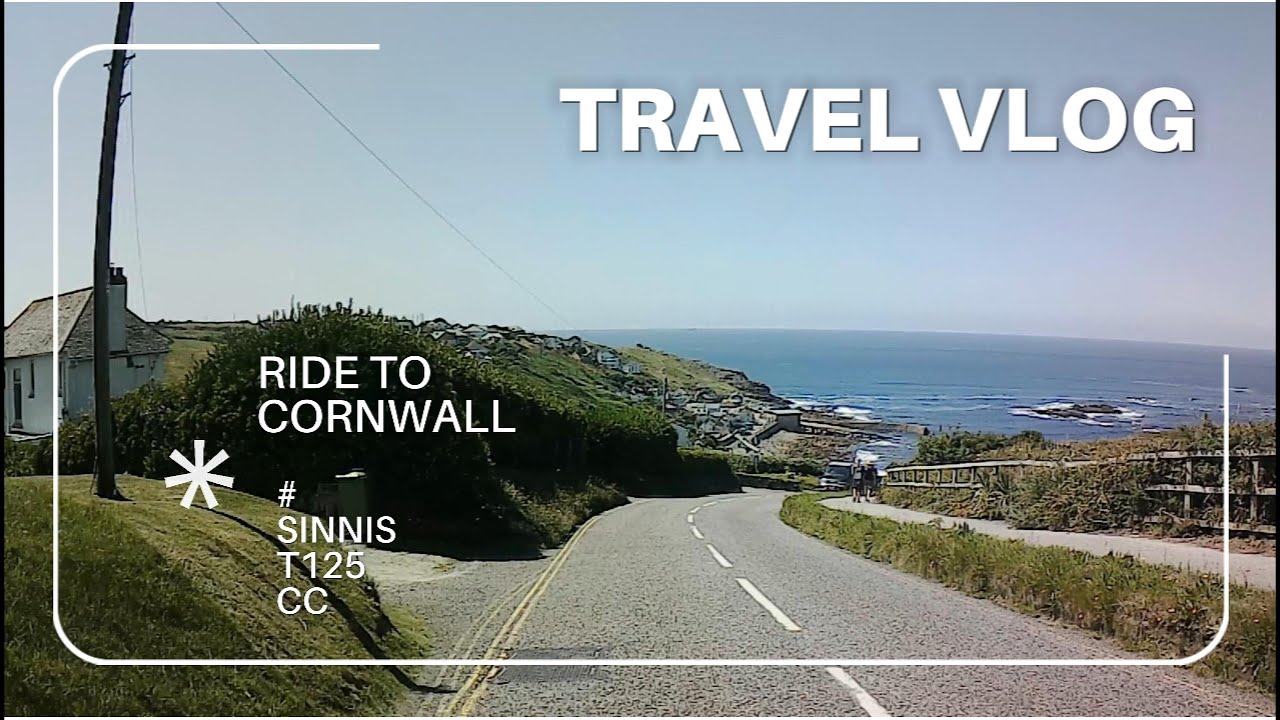 RIDE TO CORNWALL ON SINNIS 125CC - YouTube