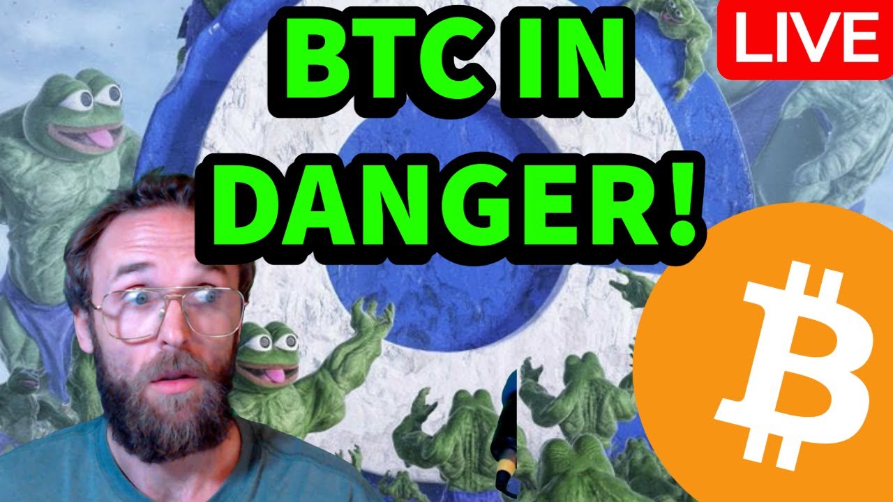 BITCOIN IN DANGER!!! PRE HALVING DUMP IMMANENT? - YouTube