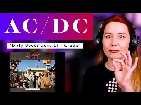 Cheap, Dirty Deeds are the BEST! Vocal Analysis of more AC/DC!