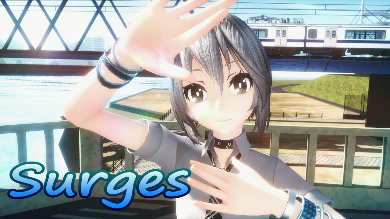 【MMD】『Surges』Tda式改変ミラー(アメスク)【4K 60fps】 - YouTube
