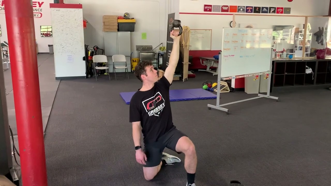 Half-Kneeling KB Windmill-Bottoms Up - YouTube