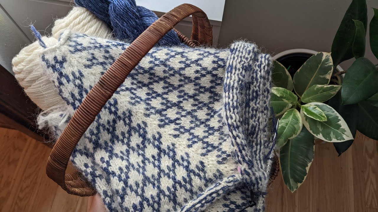 OCTOBER KNITS | FINISHED GUERNSEY + NEW SPOT - YouTube