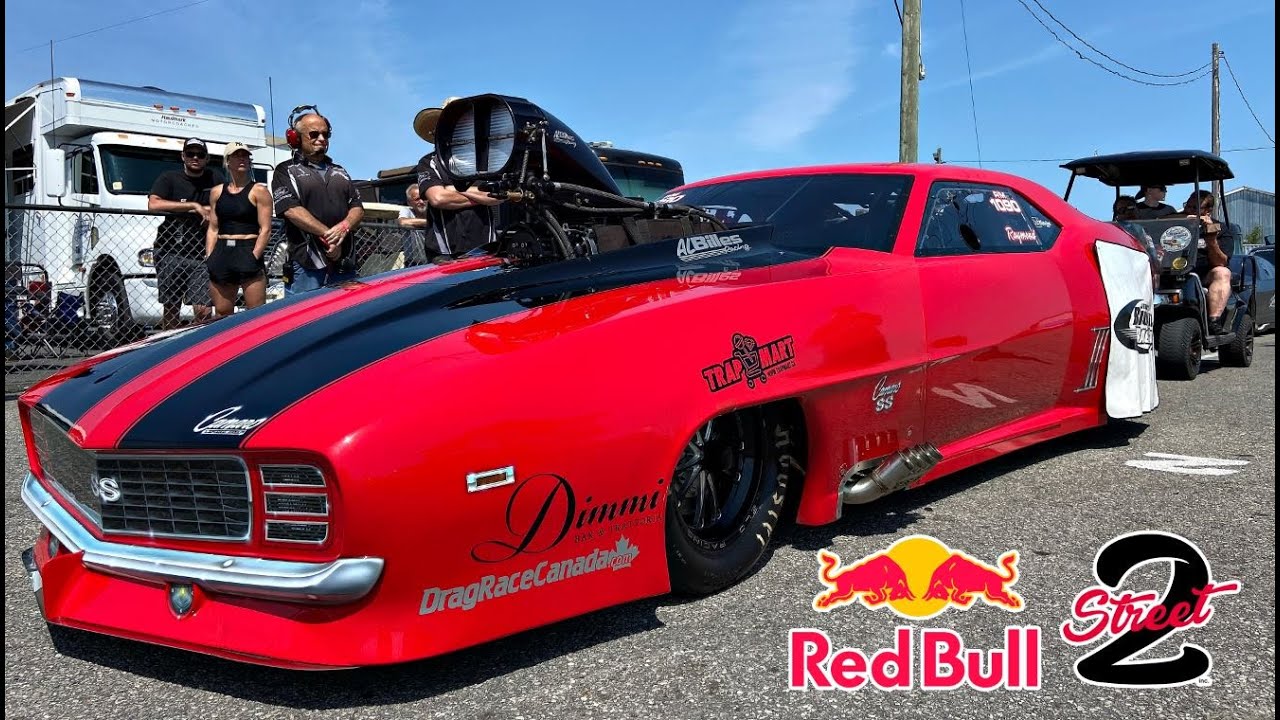 2Street Inc. UDRA PRO MOD Ray Commisso Napierville Dragway RED BULL ...