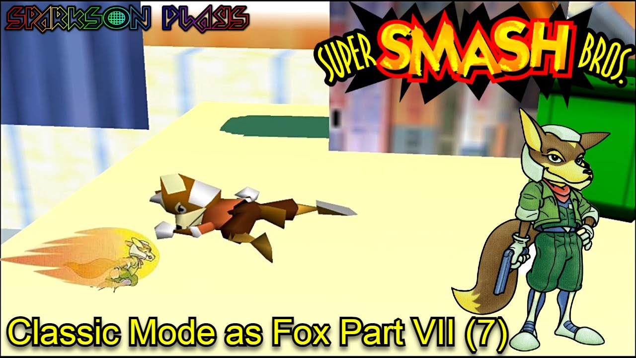 Super Smash Bros. 64 - Classic Mode as Fox - YouTube