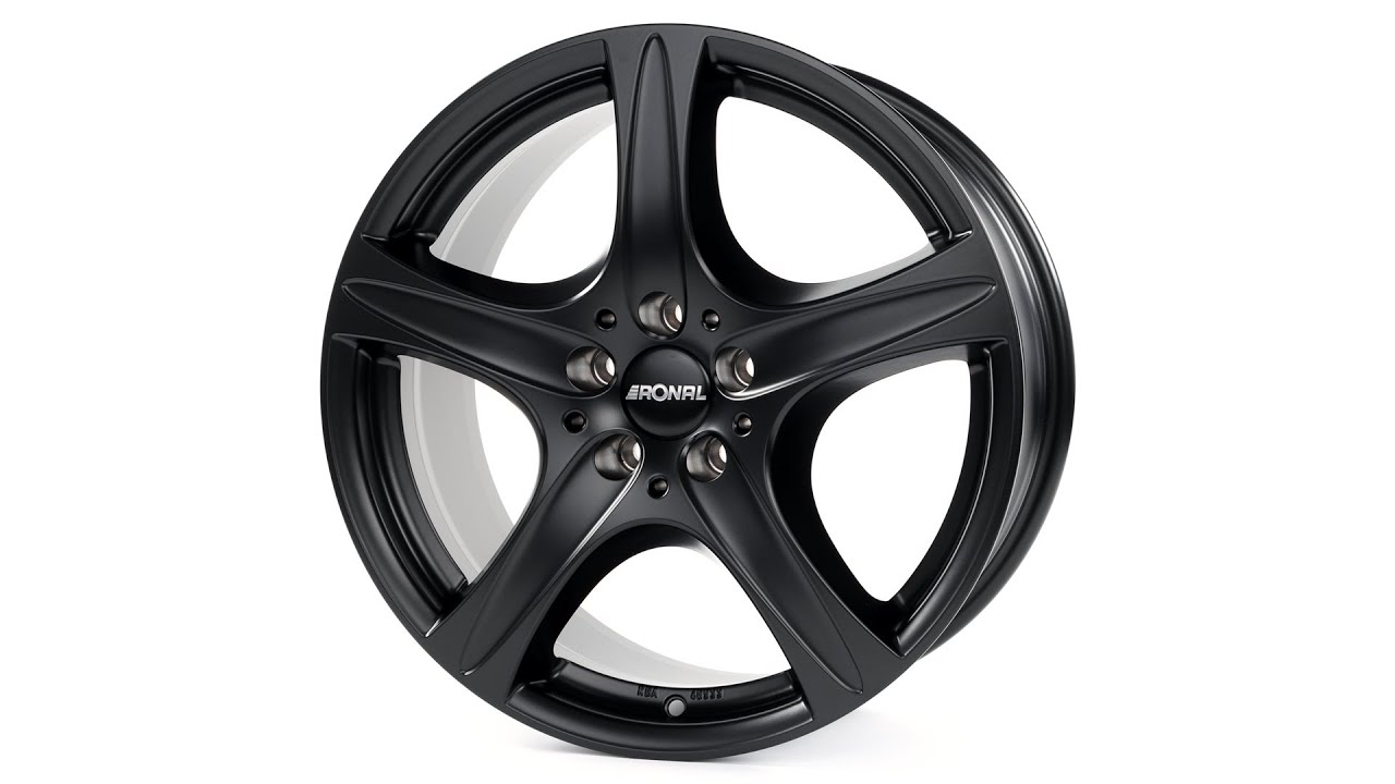 FelgenOutlet.de - Ronal · R55 SUV · mattschwarz - YouTube