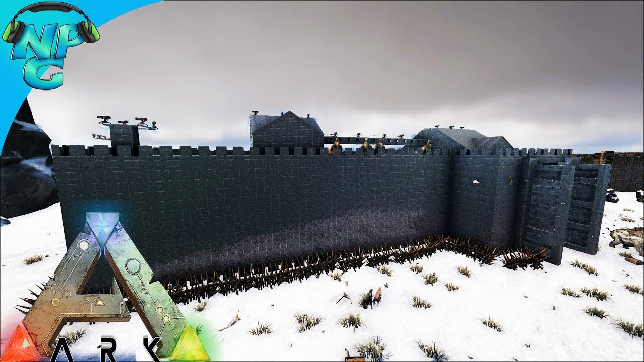 World War ARK - Prisoners Being Taken 2 Men 1 Base Raid the Snow Castle ...