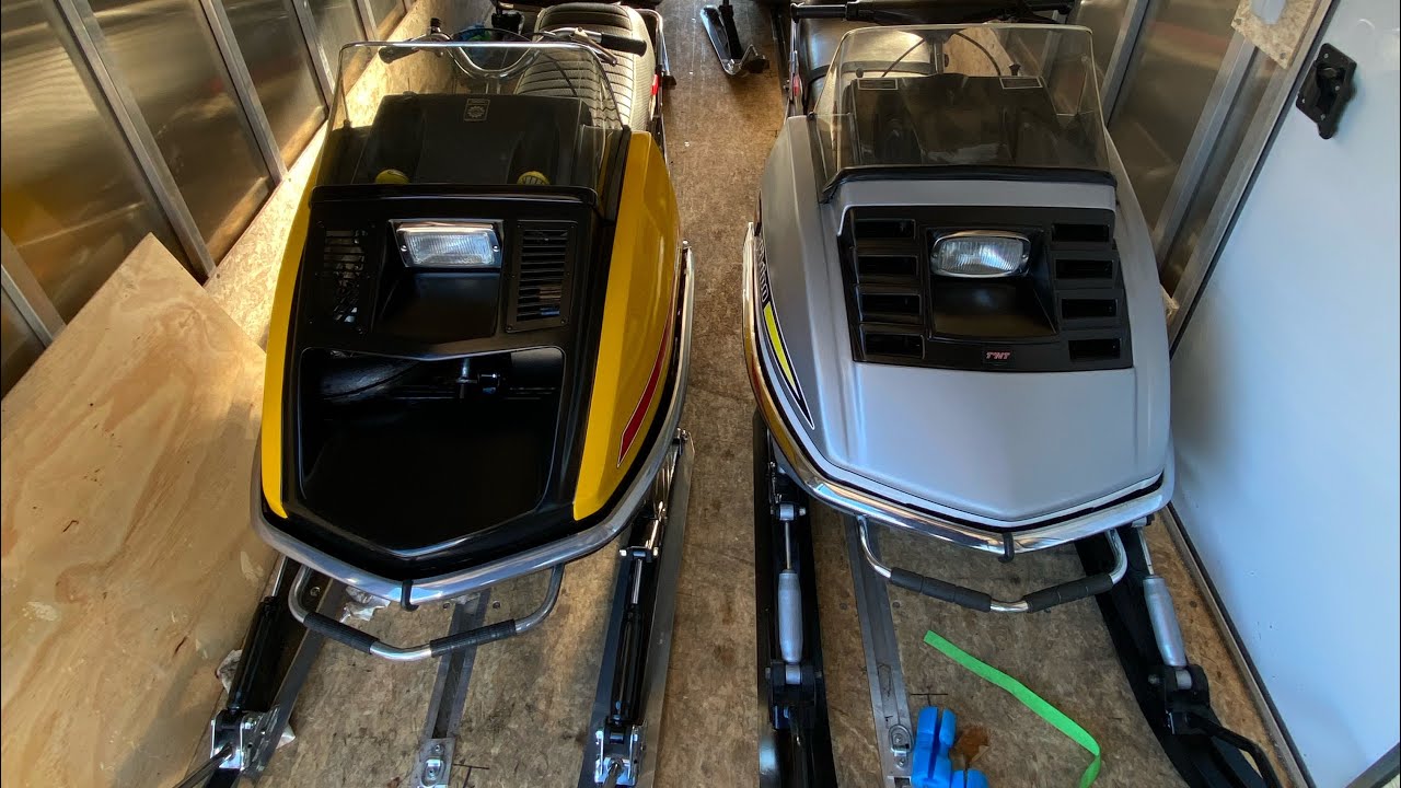 1972 ski-doo t’nt 400 f/a - YouTube