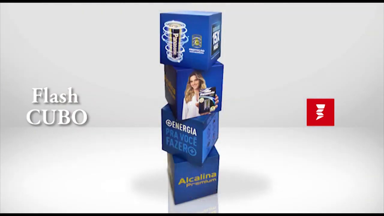 Flash CUBO Automático para PDV - YouTube