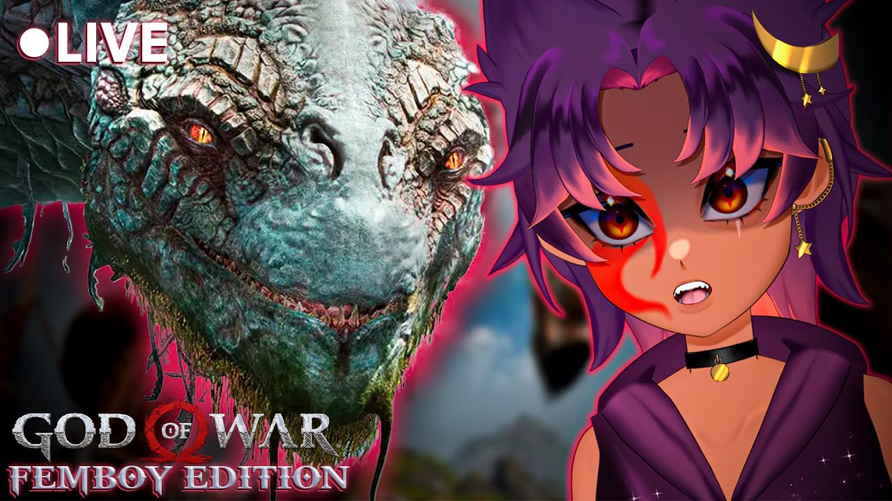 FEMBOY SE ASSUSTA COM O TAMANHO DESSA COBRA | GOD OF WAR - YouTube