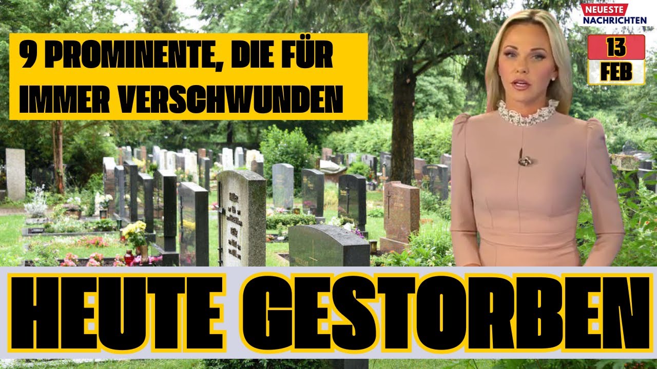 Tote Deutsche Schauspielerin