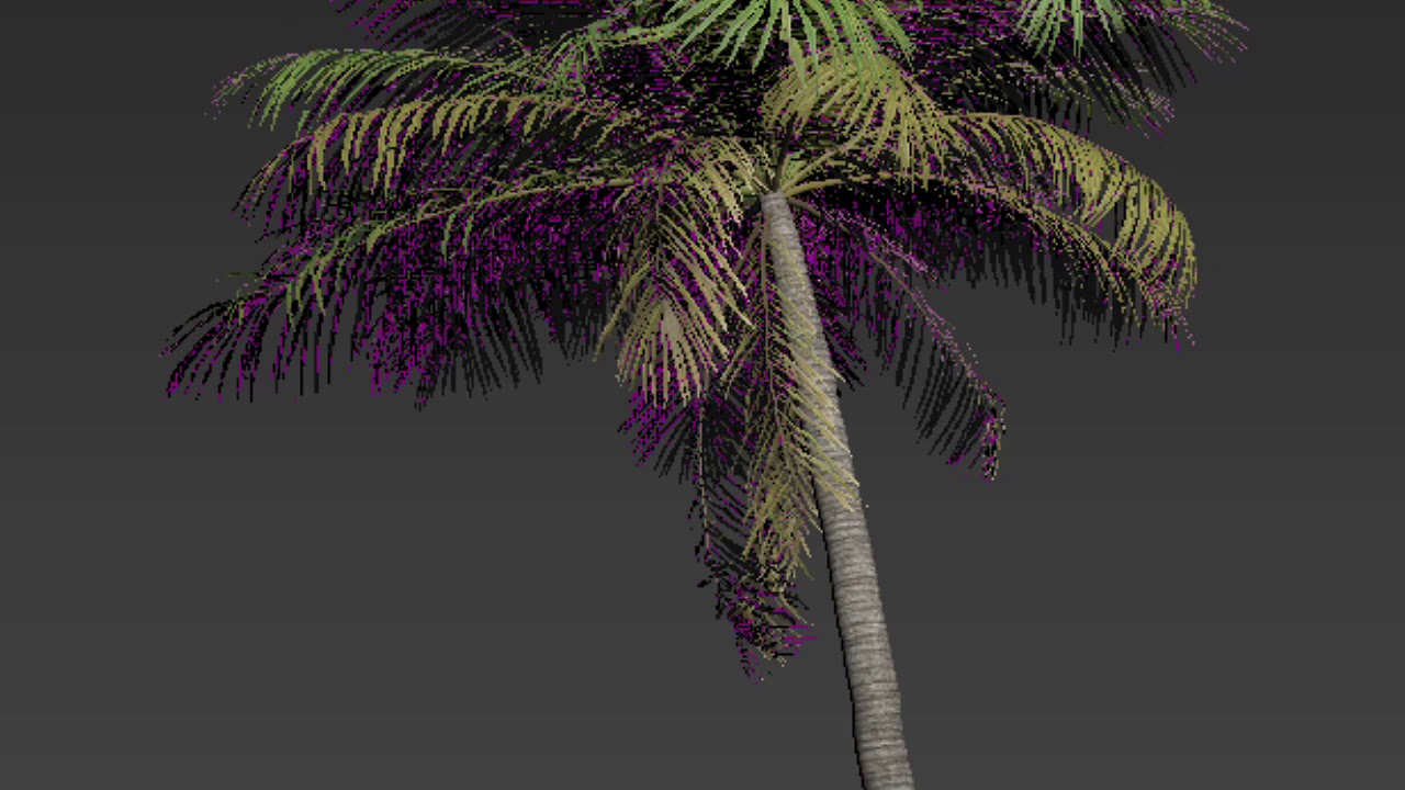 Palm Tree Dynamic Rigging - Tutoral Coming Soon - YouTube