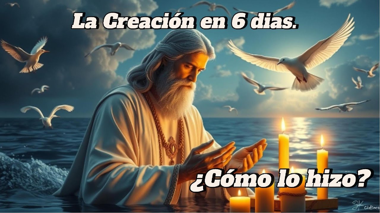 Dios creó el mundo en 6 días ¿Cómo lo hizo? 🚀 | La Creación Bíblica ...