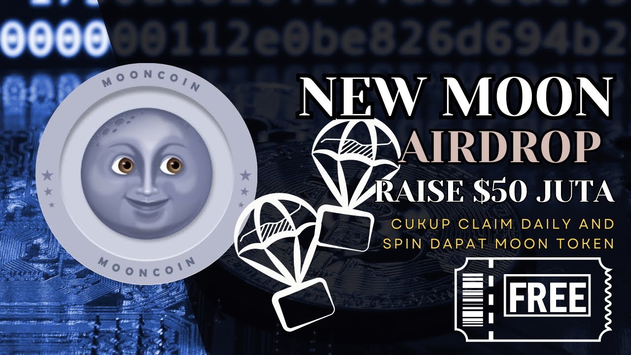 New Airdrop Daily Claim MoonCoin - Eclipse Network First Airdrop Telegram Terbaru - YouTube