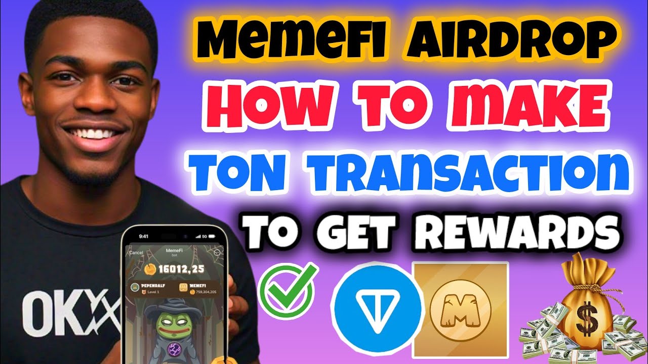 How to Make a MemeFi TON Transaction To Get Rewards | Complete a Daily ...