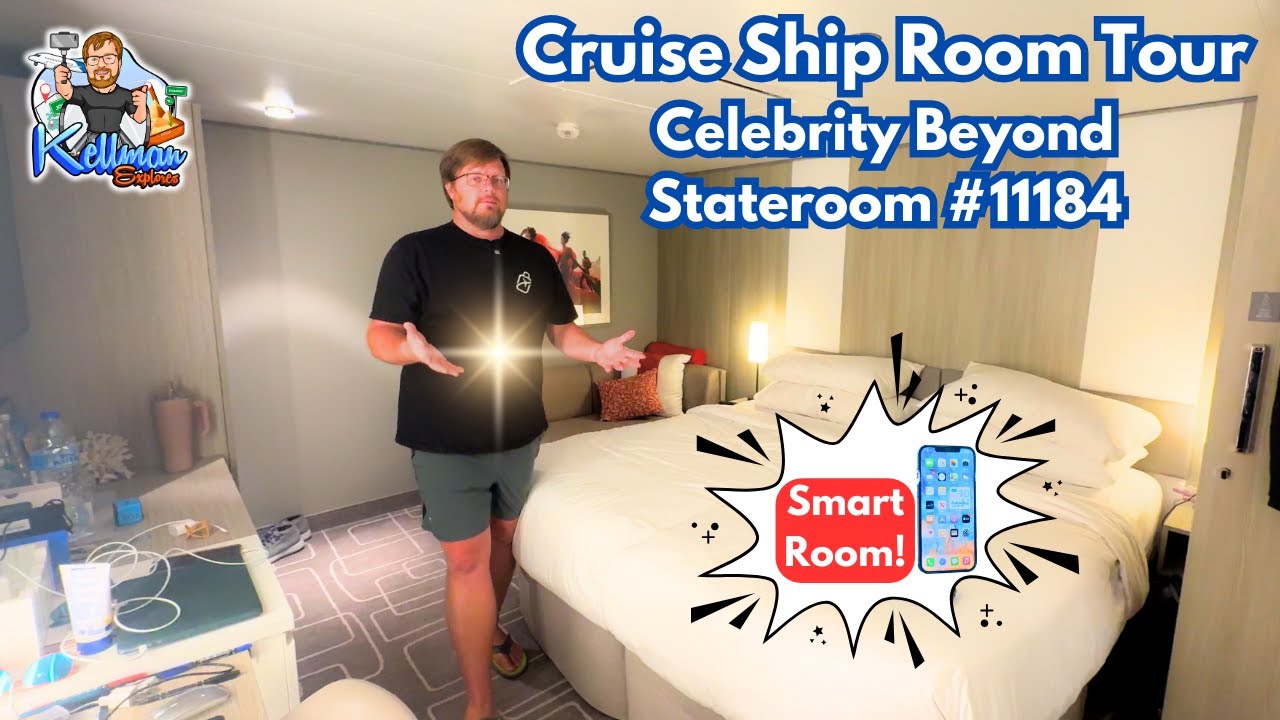Celebrity Beyond Stateroom 11184 Room Tour | Inside Cabin on Deck 11 ...
