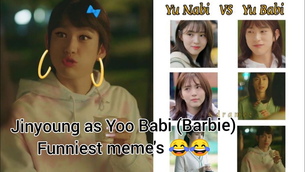 yumi's cell FUNNIEST MEMES on GOT7 Jinyoung as Yo babi (Yo Barbie) 😂# ...