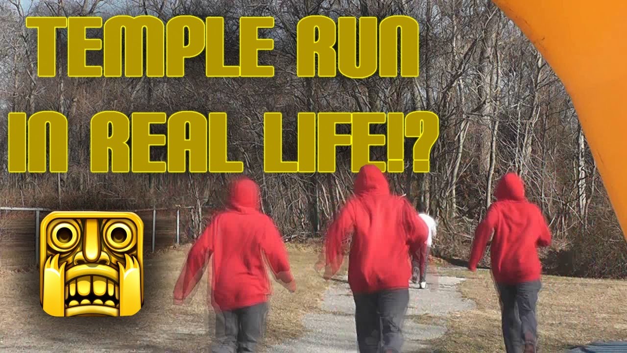 Temple Run in REAL LIFE !? - YouTube