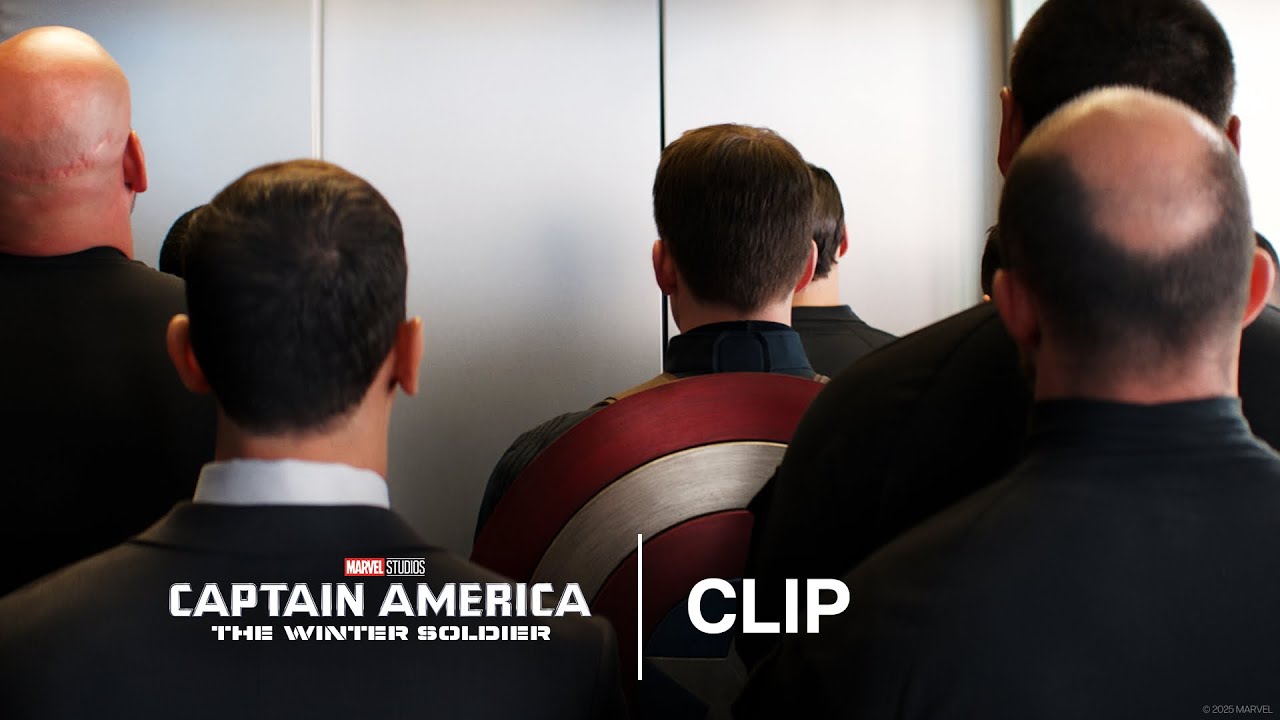 Elevator Fight Scene | Captain America: The Winter Soldier | Official ...