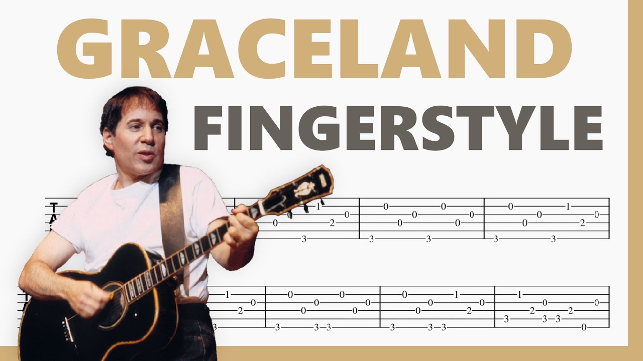 Graceland - Paul Simon | TAB Fingerstyle for Guitar - YouTube