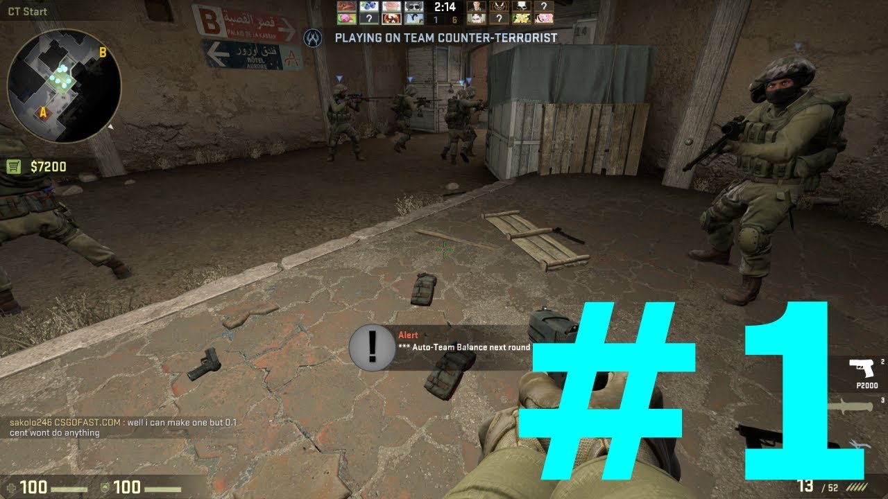 Fighting Terrorists!? (CS:GO) - YouTube