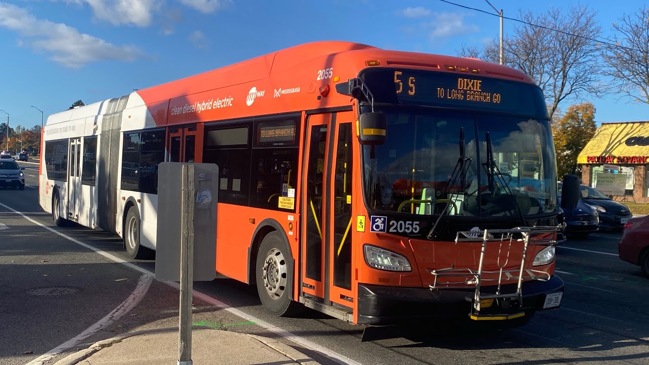MiWay | 2020 New Flyer XDE60 2055 Route 5S Dixie to Long Branch ...