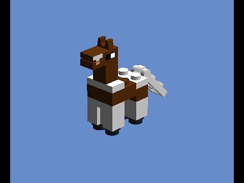 How To Build A Lego Minecraft Horse🇸🇪🇺🇸 - YouTube