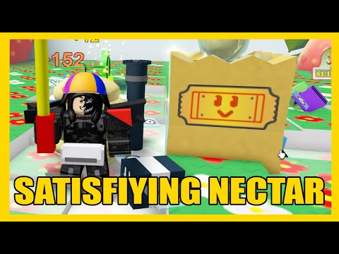 HOW TO GET SATISFYING NECTAR (Bee Swarm Simulator) BEESMAS UPDATE ...