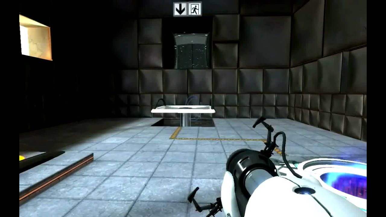 Portal 1 Level 6 Walkthrough - YouTube
