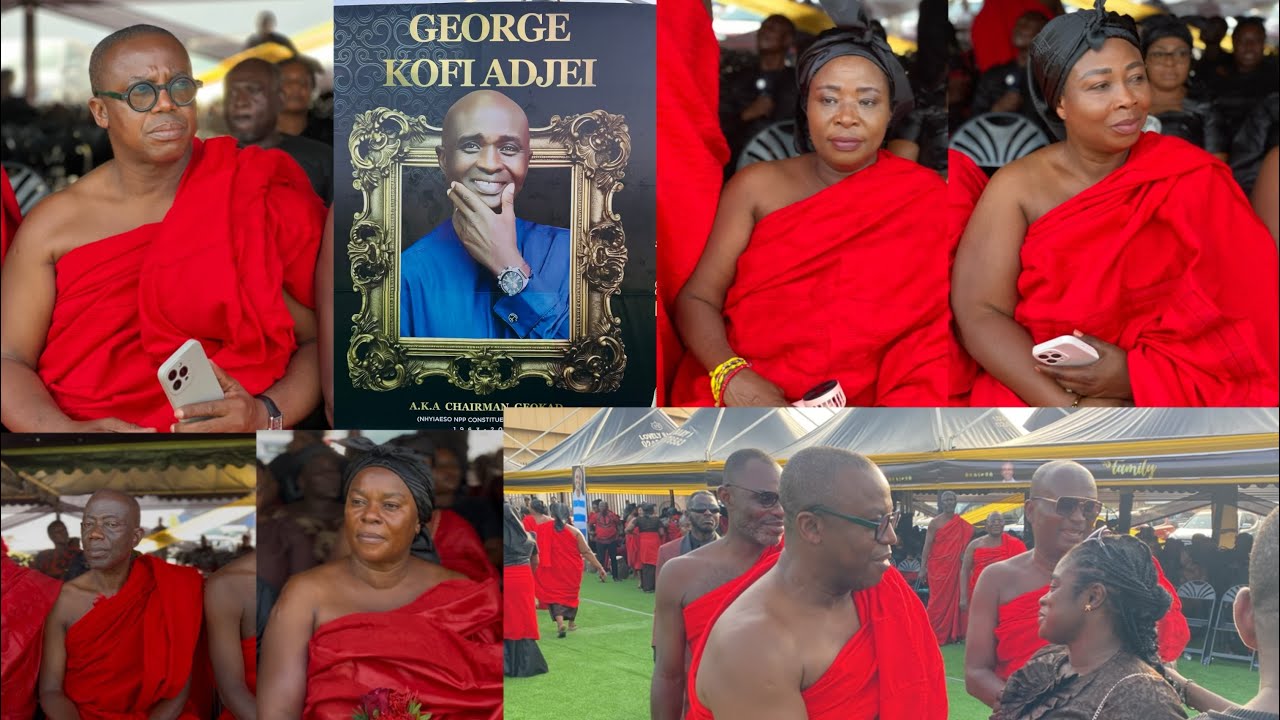 George Kofi Adjei Chiarman Geokad F!nal funeral R!tes - YouTube