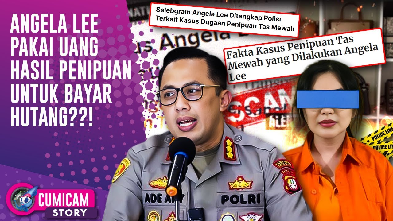 Modus Penipuan 3,2 Milyar Angela Lee Akhirnya Dibongkar Polisi! ini ...