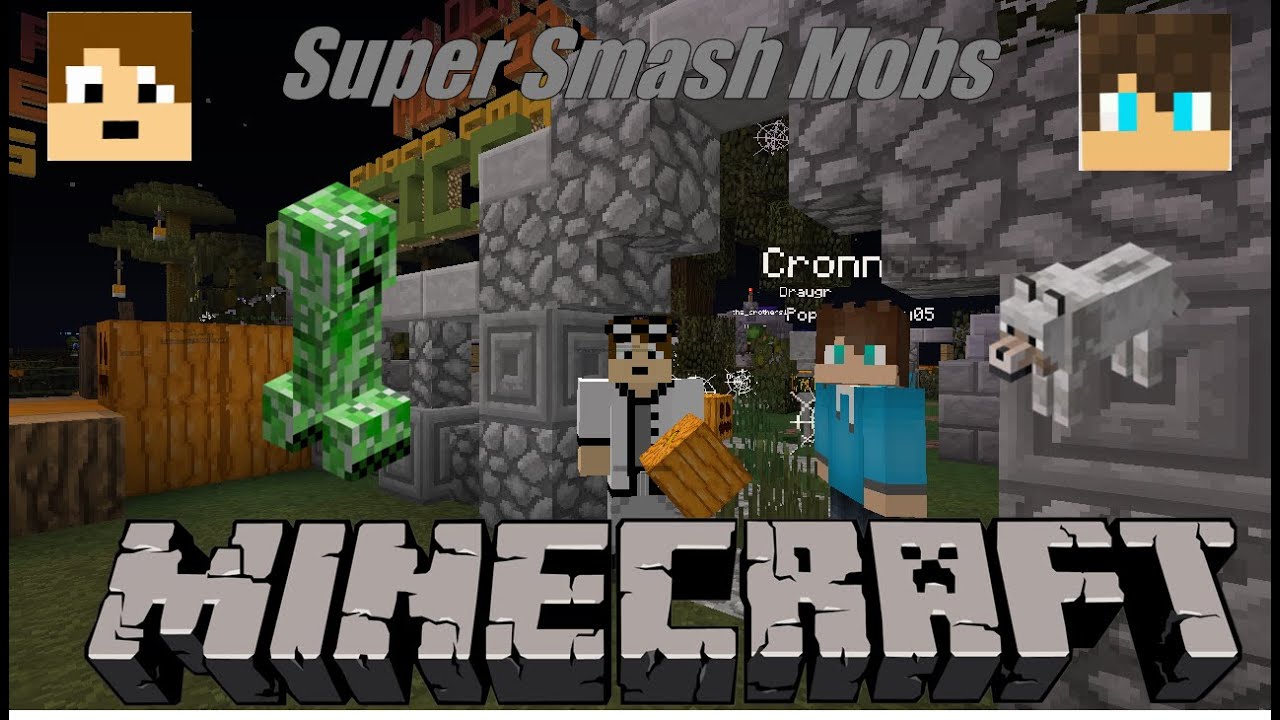 Minecraft: Super Smash Mobs - Creeper e Lobo #5 - YouTube