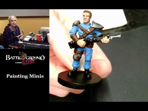 Painting Fallout Board Game Minis - YouTube