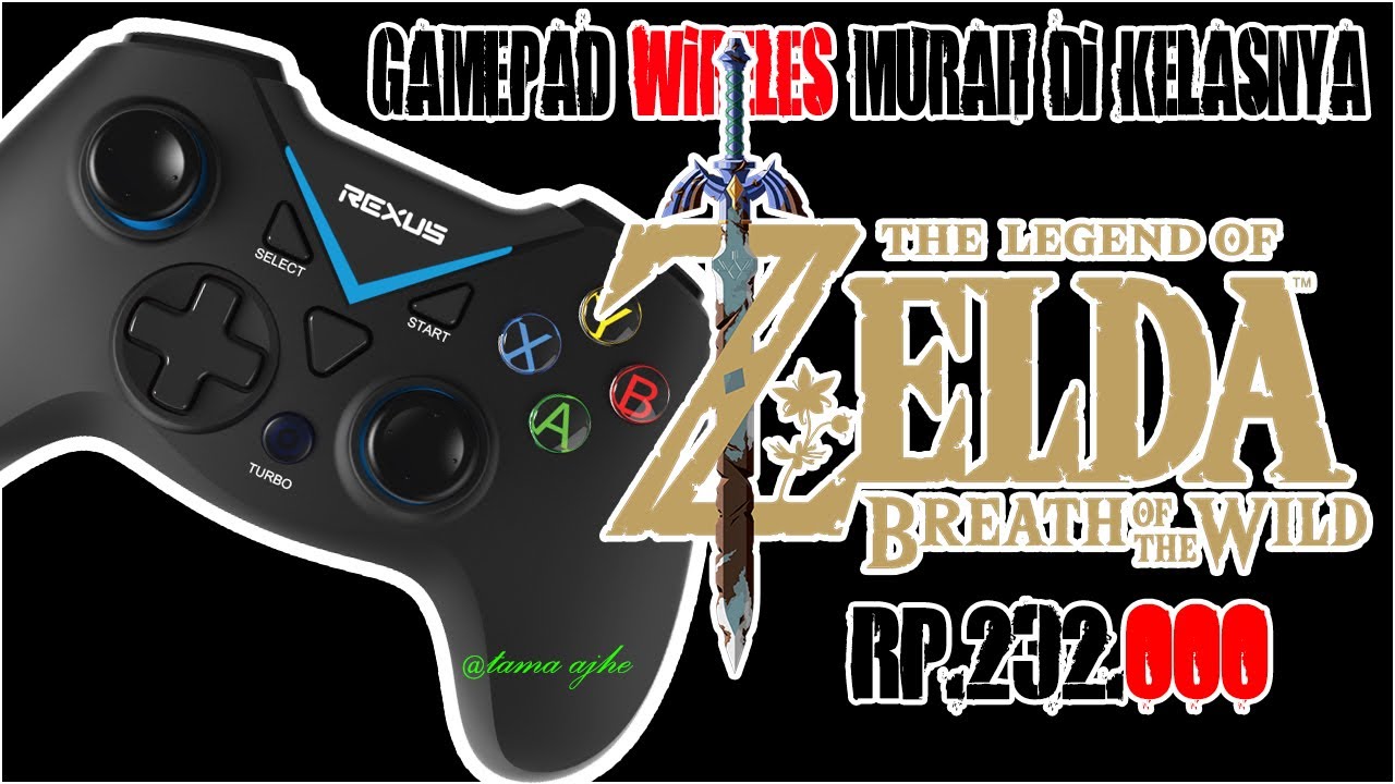 Review Gamepad stik Wireless rexus gladius Gx100 - YouTube
